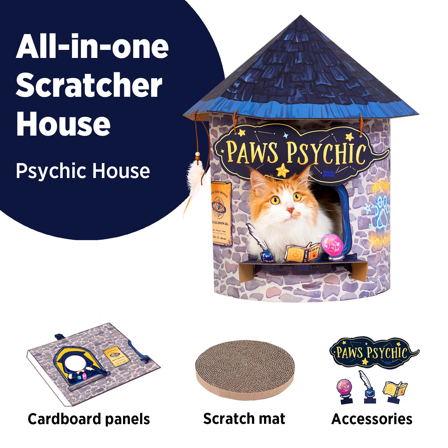 Halloween Psychic House – Smile Paws